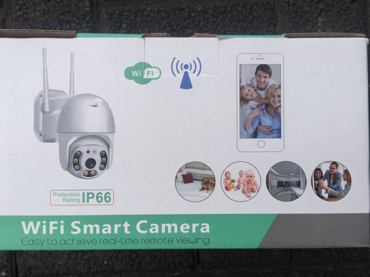 Smart Camera WiFi V380 Pro - weshare.mu