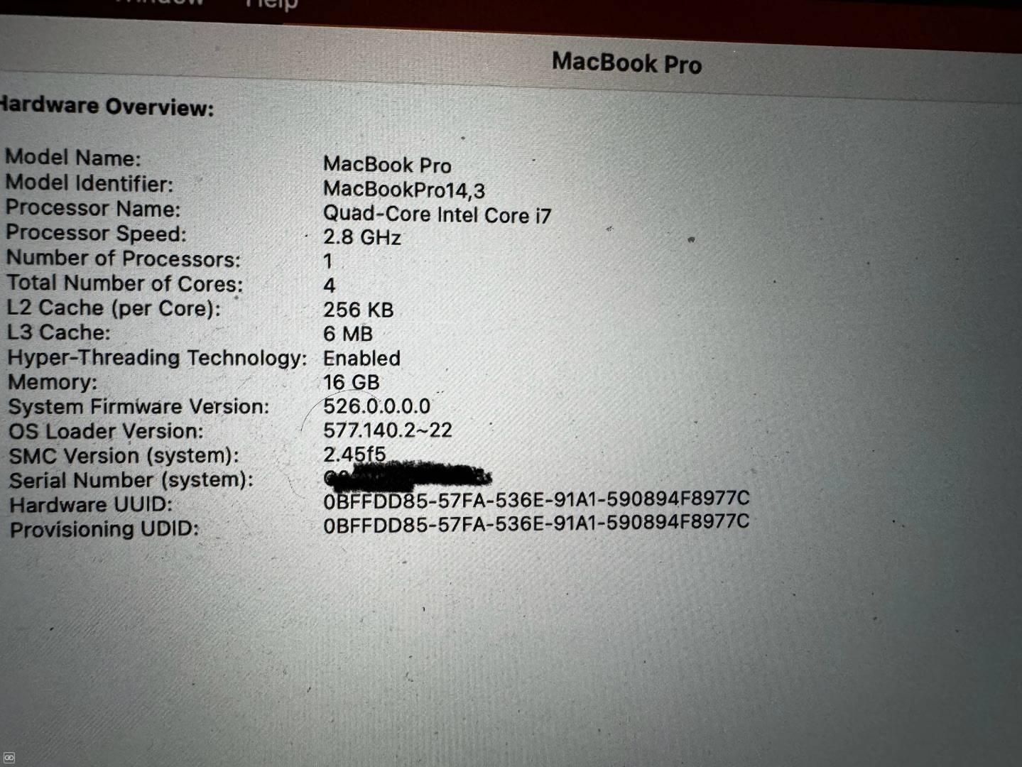 Macbook pro 15 inch 2017 - weshare.mu