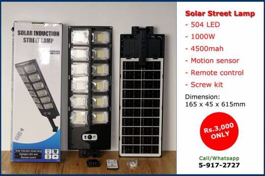 Outdoor Solar Lamp - weshare.mu